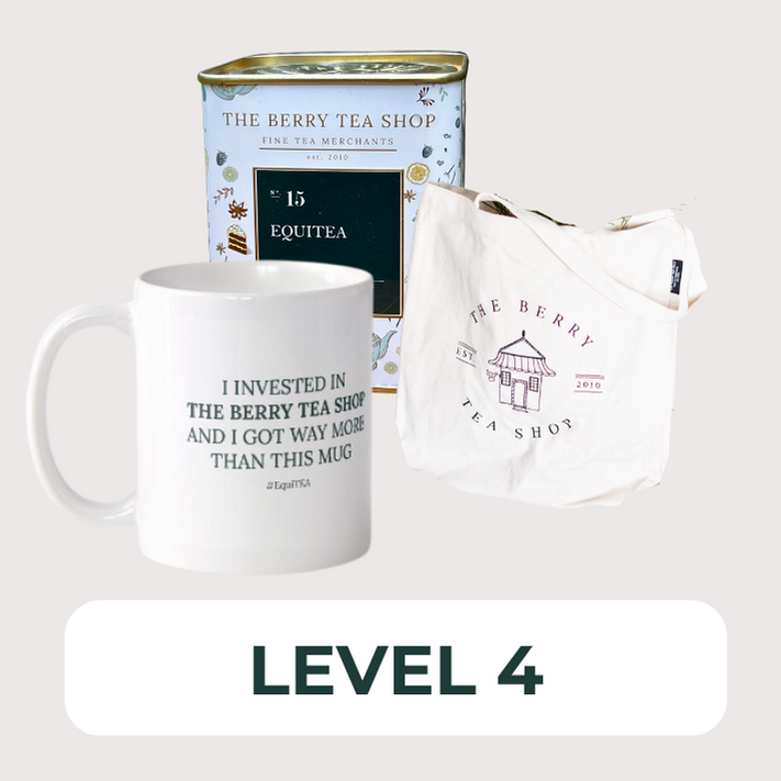 Level 4 Investor Reward – The Berry Tea Shop