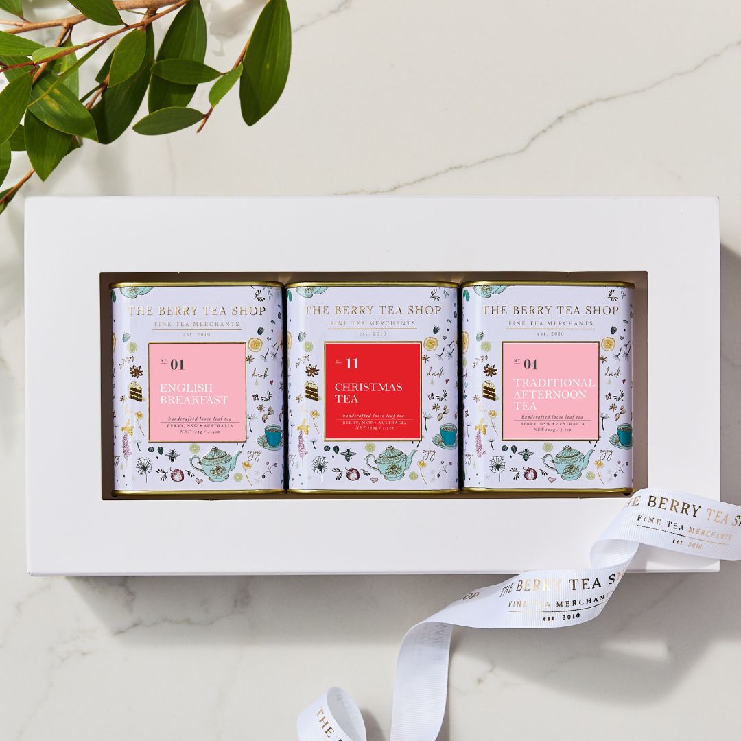 TBTS Tea Gift Trio - Christmas – The Berry Tea Shop